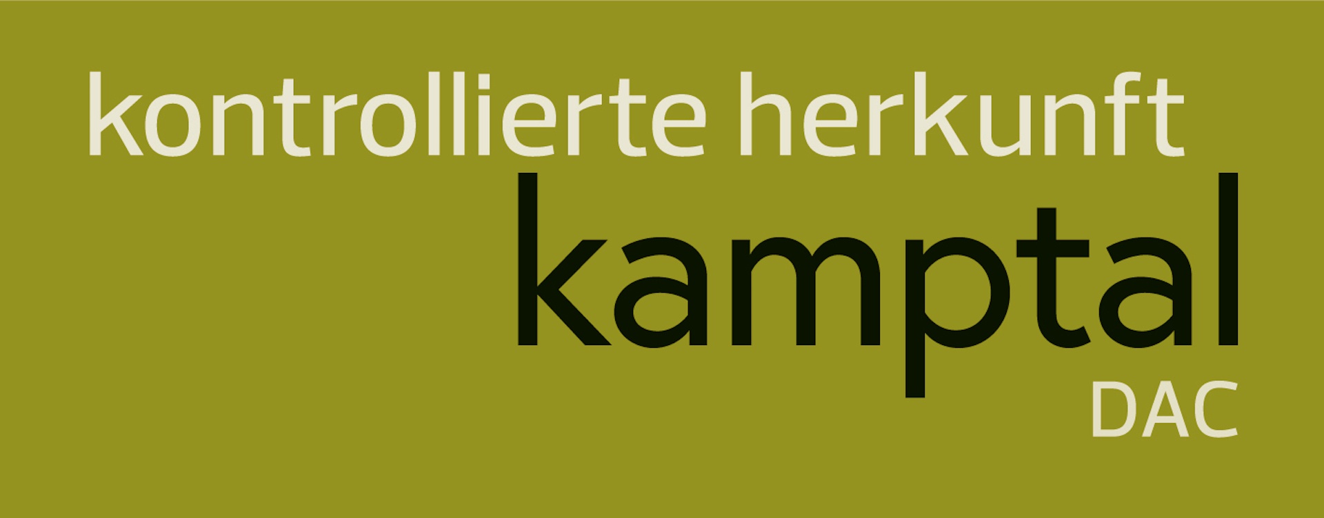 Kamptal DAC – Weinkultur Kamptal